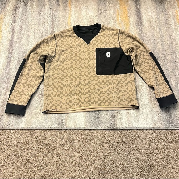 Coach | Sweaters | Coach Signature Sweater Sweatshirt | Poshmark